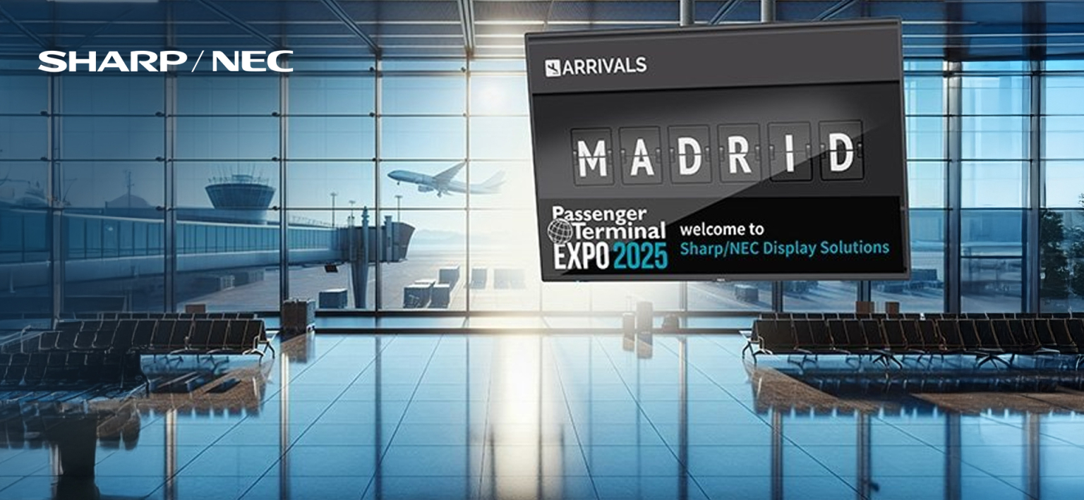 Sharp/NEC auf der Passenger Terminal Expo 2025: Fokus auf Sicherheit, Nachhaltigkeit und ...