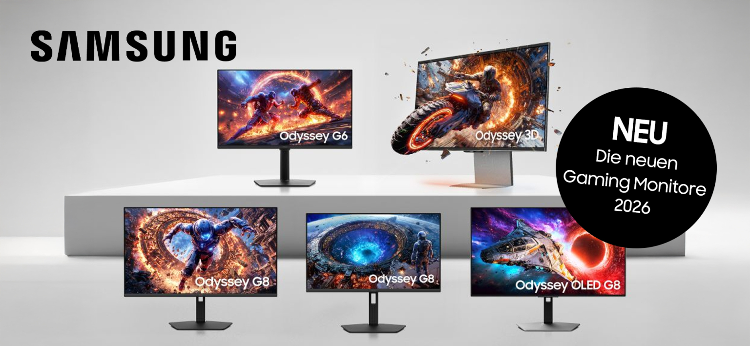 Samsung Odyssey Gaming Monitor Serie mit Weltneuheit - ITZ Display ...